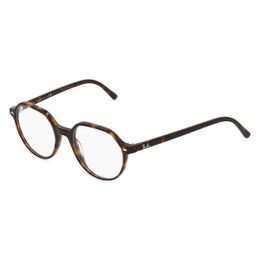 Ray-Ban RB 5395 Brille Unisex | Fassung: Vollrand, Panto, Havanna Gl&auml;nzend