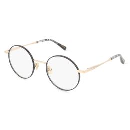 Scotch & Soda Scotch & Soda 1028 Brille Unisex | Fassung: Vollrand, Rund, Schwarz