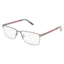 Jaguar 3634 Brille Herren | Fassung: Vollrand, Quadratisch, Grau