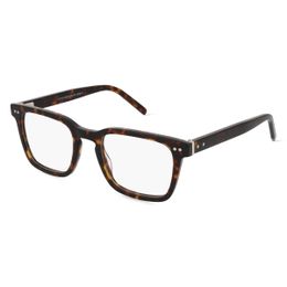 Tommy Hilfiger Eyewear TH 2034 Brille Herren | Fassung: Vollrand, Quadratisch, Havanna
