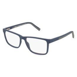 Timberland TB1711 Brille Unisex | Fassung: Vollrand, Quadratisch, Grau Blau