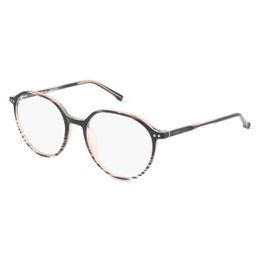 JOOP! 6008 Brille Damen | Fassung: Vollrand, Rund, Braun Silber