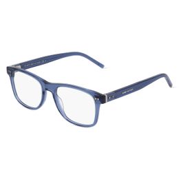 Tommy Hilfiger TH1891 Brille Herren | Fassung: Vollrand, Quadratisch, Blau Transparent
