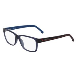 Lacoste L2692 Brille Unisex | Fassung: Vollrand, Quadratisch, Blau Transparent