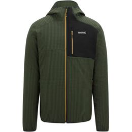 Regatta Alven Herren Fleecejacke dunkelgr&uuml;n L - Herrenjacken