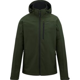 Regatta Arana Herren Softshelljacke dunkelgr&uuml;n XL - Herrenjacken