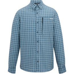 Regatta Anti-Insect Travel Light Herren Langarmhemd blau L - Herrenshirts, -hemden & -pullover