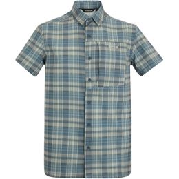 Regatta Anti-Insect Travel Light Herren Kurzarmhemd hellblau M - Herrenshirts, -hemden & -pullover
