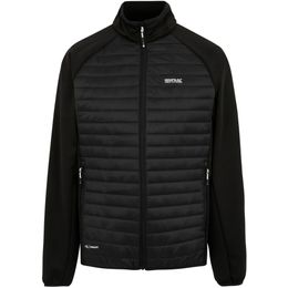 Regatta Clumber Herren Hybridjacke schwarz XL - Herrenjacken