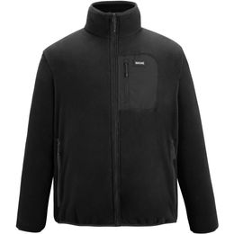 Regatta Frankie F/Z Herren Fleecejacke schwarz 4XL - Herrenjacken