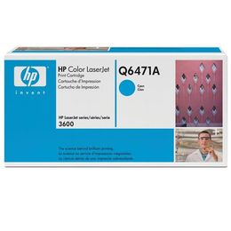 HP Color Laserjet Toner Q6471A cyan