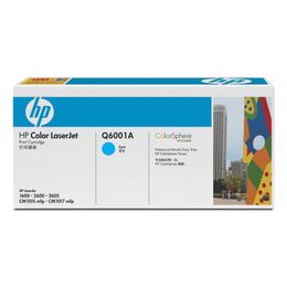 HP Color Laserjet Toner Q6001A cyan - reduziert