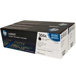 HP Toner Doppelpack CC530AD black - reduziert