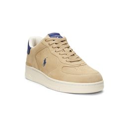 Polo Ralph Lauren Sneaker 'MASTERS CRT' Herren Gr&ouml;&szlig;e 44 dunkelbeige / navy