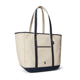 Polo Ralph Lauren Shopper Damen Gr&ouml;&szlig;e One Size ecru / navy