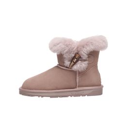 Everau Boots 'Robin' Damen Gr&ouml;&szlig;e 42 altrosa Winterschuhe