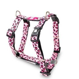 Max & Molly H-Geschirr - Leopard Pink S
