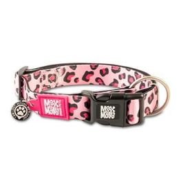 Max & Molly Halsband - Leopard Pink L