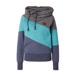 Naketano Sweatshirt Damen Gr&ouml;&szlig;e XS marine / t&uuml;rkis / anthrazit