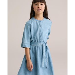 WE Fashion Kleid M&auml;dchen Gr&ouml;&szlig;e 98/104 hellblau