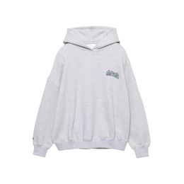 Pull&Bear Pull&bear Sweatshirt 'PACIFIC STORIES' Damen Gr&ouml;&szlig;e S graumeliert / tanne