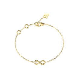 Guess Armband 'INFINITY' Damen Gr&ouml;&szlig;e L gold / transparent