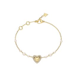 Guess Armband Damen Gr&ouml;&szlig;e S gold / perlwei&szlig;
