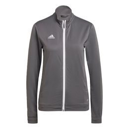 adidas Performance Trainingsjacke 'Entrada 22' Damen Gr&ouml;&szlig;e XS dunkelgrau / wei&szlig;