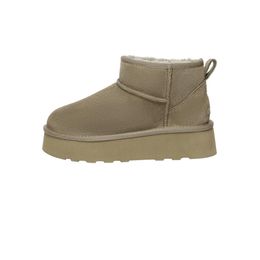 Everau Boots 'Heron' Damen Gr&ouml;&szlig;e 42 braunmeliert Winterschuhe
