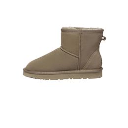 Everau Boots Damen Gr&ouml;&szlig;e 37 braunmeliert Winterschuhe