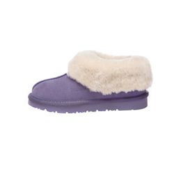 Everau Hausschuh Damen Gr&ouml;&szlig;e 37 violettblau / wei&szlig;