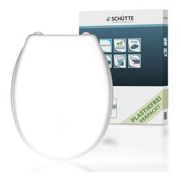 Sch&uuml;tte schuette Duroplast WC-Sitz Wei&szlig; ; SCH&Uuml;TTE (82000)