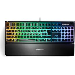 SteelSeries Tastatur AZERTY Franz&ouml;sisch mit Hintergrundbeleuchtung Apex 3
