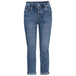 Gina Benotti Damen Slim-Jeans mit Kn&ouml;pfen