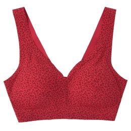 Gina Benotti Damen Seamless-Bustier mit Herz-Muster