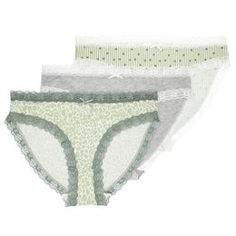 Gina Benotti 3 Damen Slips in verschiedenen Dessins