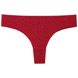Gina Benotti Damen Seamless-String mit Herzen allover
