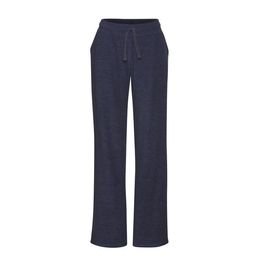Vivance Sweathose blau Gr. 32/34 f&uuml;r Damen. Mit Stickerei. Nachhaltig.