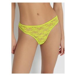 LSCN BY LASCANA String gr&uuml;n Gr. 32/34 f&uuml;r Damen. Figurbetont