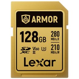 Lexar SDXC Pro Gold Series ARMOR UHS-II 128GB V60