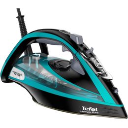 Tefal Dampfb&uuml;geleisen "FV9844 Ultimate Pure", blau (t&uuml;rkis), B:15,1cm H:16,3cm T:31,6cm, B&uuml;geleisen, Durilium Airglide Autoclean-B&uuml;gelsohle, automatische Abschaltung, Dampfb&uuml;geleisen