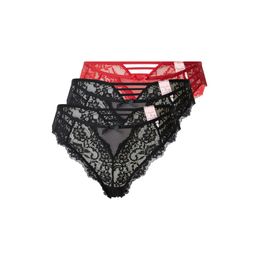 Hunkem&ouml;ller Hunkem&ouml;ller Slip Damen Gr&ouml;&szlig;e XL rot / schwarz Winterschuhe