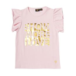 Koroshi T-Shirt M&auml;dchen Gr&ouml;&szlig;e 116 gold / puder
