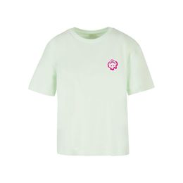 Mister Tee T-Shirt 'Everything's Nice' Damen Gr&ouml;&szlig;e XXL mint / pink
