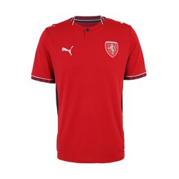 Puma Trikot 'Tschechien 2026' Damen Gr&ouml;&szlig;e XXXL kirschrot / schwarz / wei&szlig;