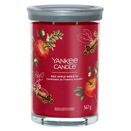 yankee candle Duftkerze "Red Apple Wreath" - 567 g - 42% | Kerzen-vasen