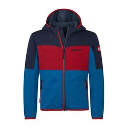 Trollkids Fleecejacke "Sogndal" in Dunkelblau/ Rot - 39% | Gr&ouml;&szlig;e 164 | Kids-fleecejacken-fleecepullover