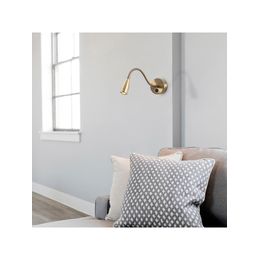 Opviq Wandleuchte in Gold - (L)40 cm - 72% | Wandleuchten