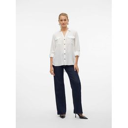 V&eacute;ro Moda Vero Moda Hemd in Wei&szlig; - 41% | Gr&ouml;&szlig;e XS | Damen-blusen
