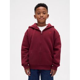 GAP Sweatjacke in Rot - 56% | Gr&ouml;&szlig;e 128/134 | Kinder-sweatshirts-jacken